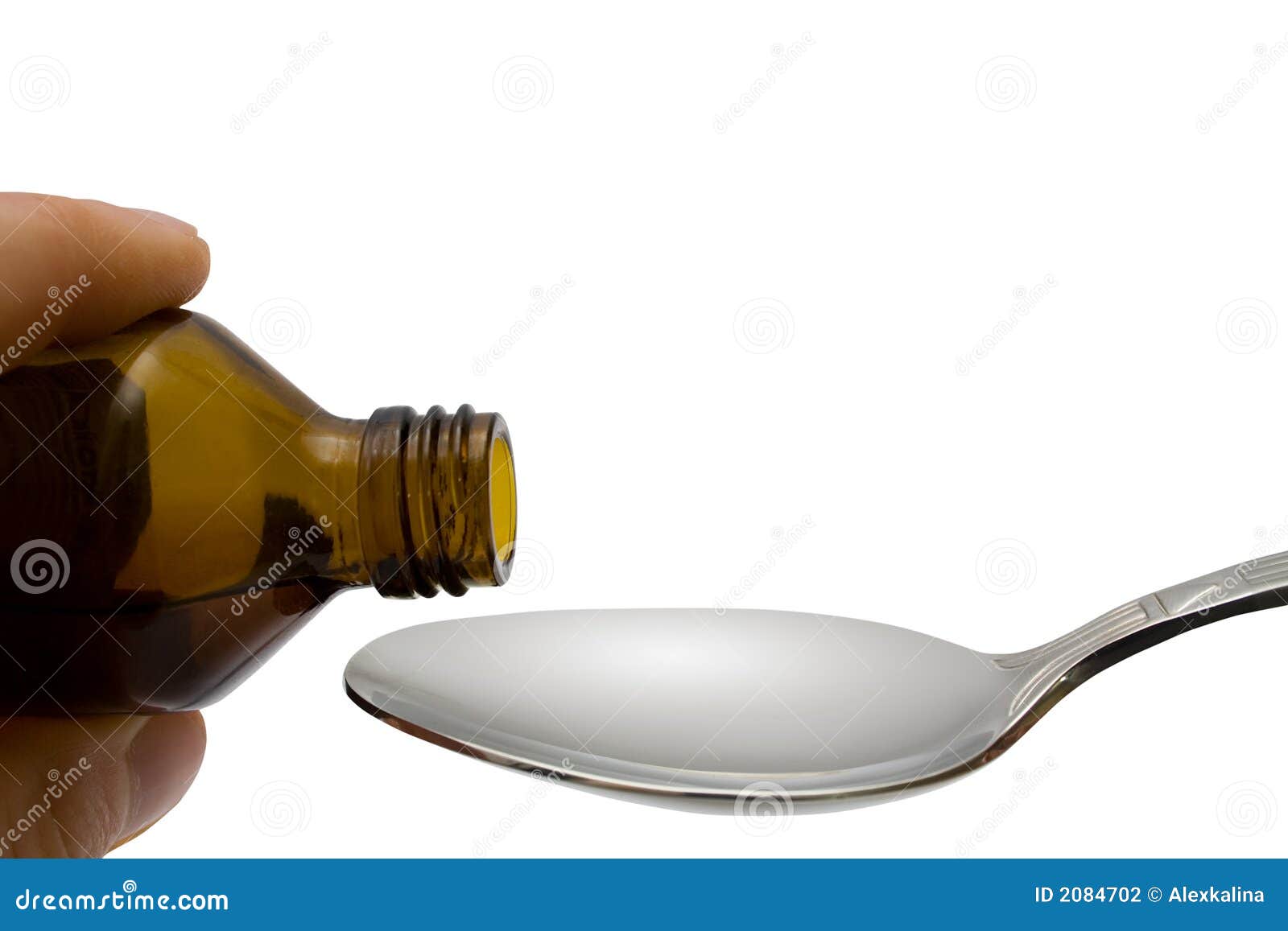 Liquid pour in spoon stock photo. Image of close, nurse - 2084702
