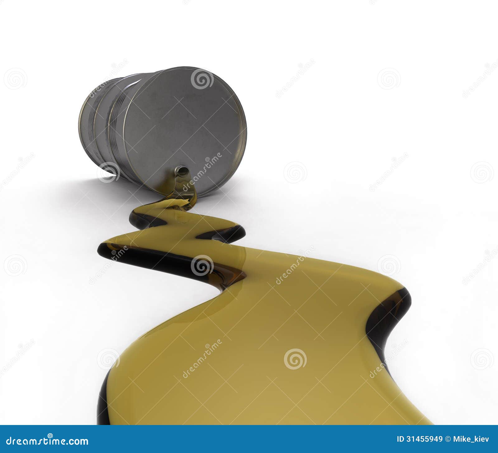 Liquid is Poured from a Barrel Stock Illustration - Illustration of ...