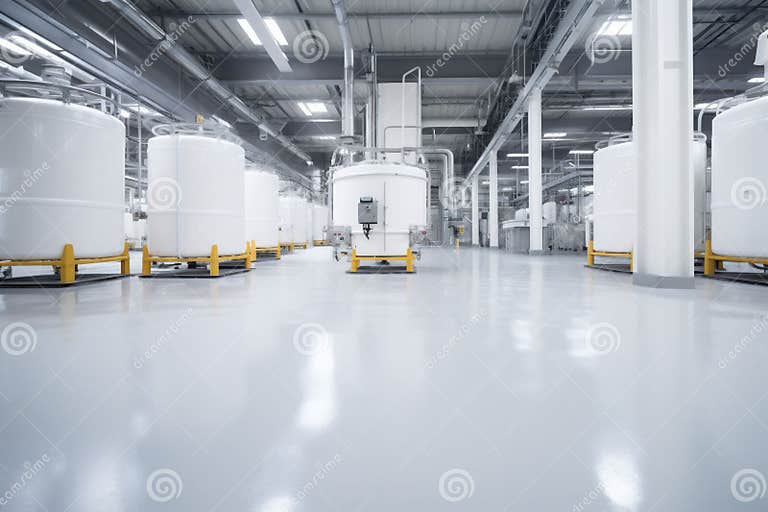 Liquid Processing in Sterile Factory Infrastructure with White Halls ...