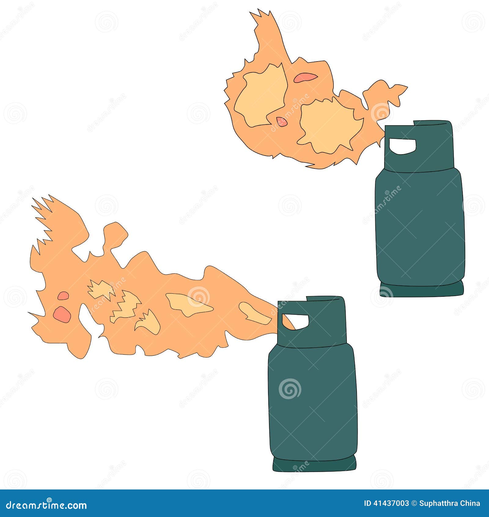 Liquid Propane Tank Logo Vector Illustration | CartoonDealer.com #124092620