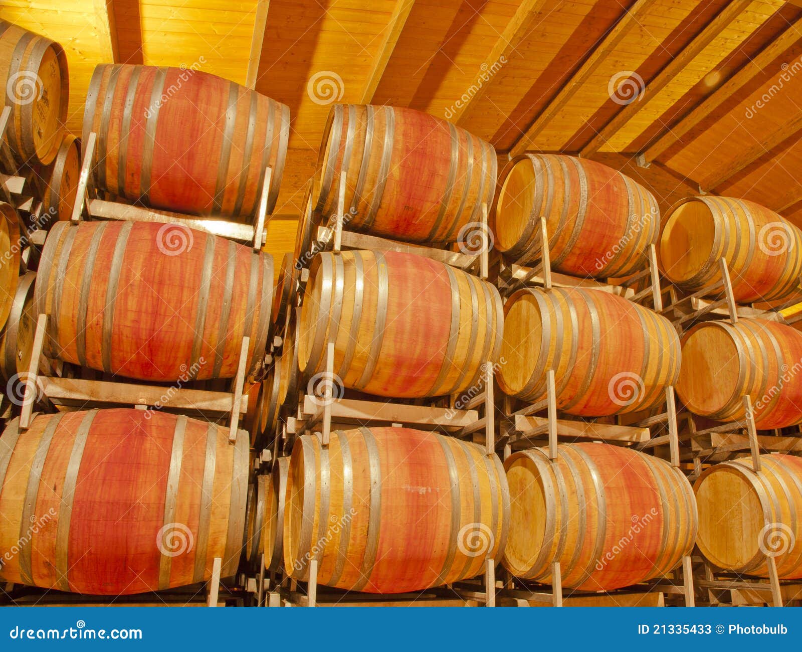 Liquid Relaxation--Wine Barrels in Tuscany Stock Image - Image of ...