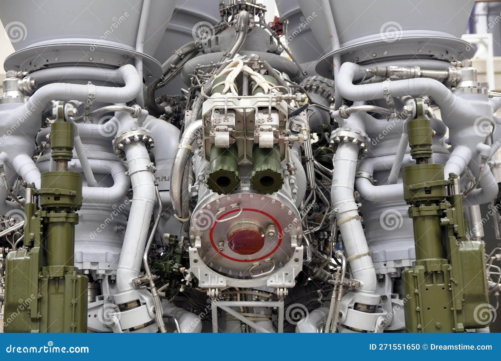 Liquid Rocket Engine. Rocket Engine Elements, Bolted Connections ...