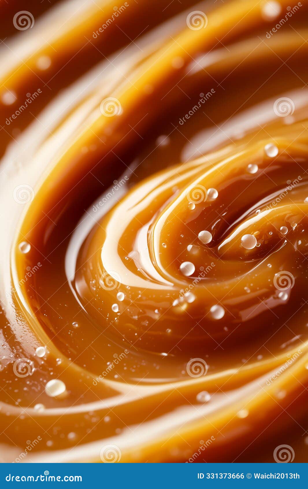 Liquid Salted Caramel Syrup. Background of Salted Caramel Paste Stock ...