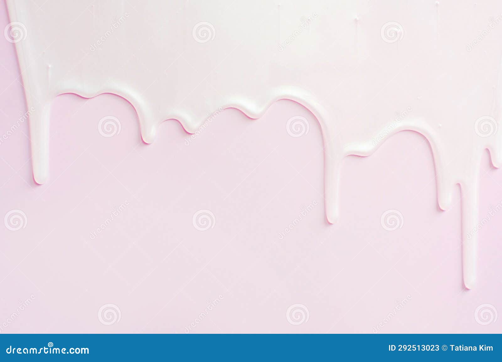 Liquid Shampoo or Shower Gel Dripping Down on Light Pink Background ...