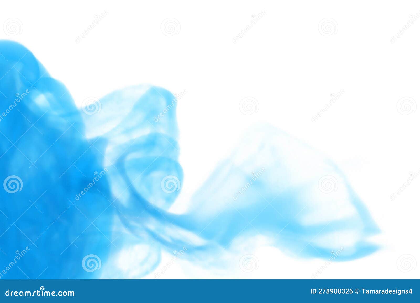 Liquid Smoke Ink Drop Effect Blue Stock Photo - Image of swirl, shape ...