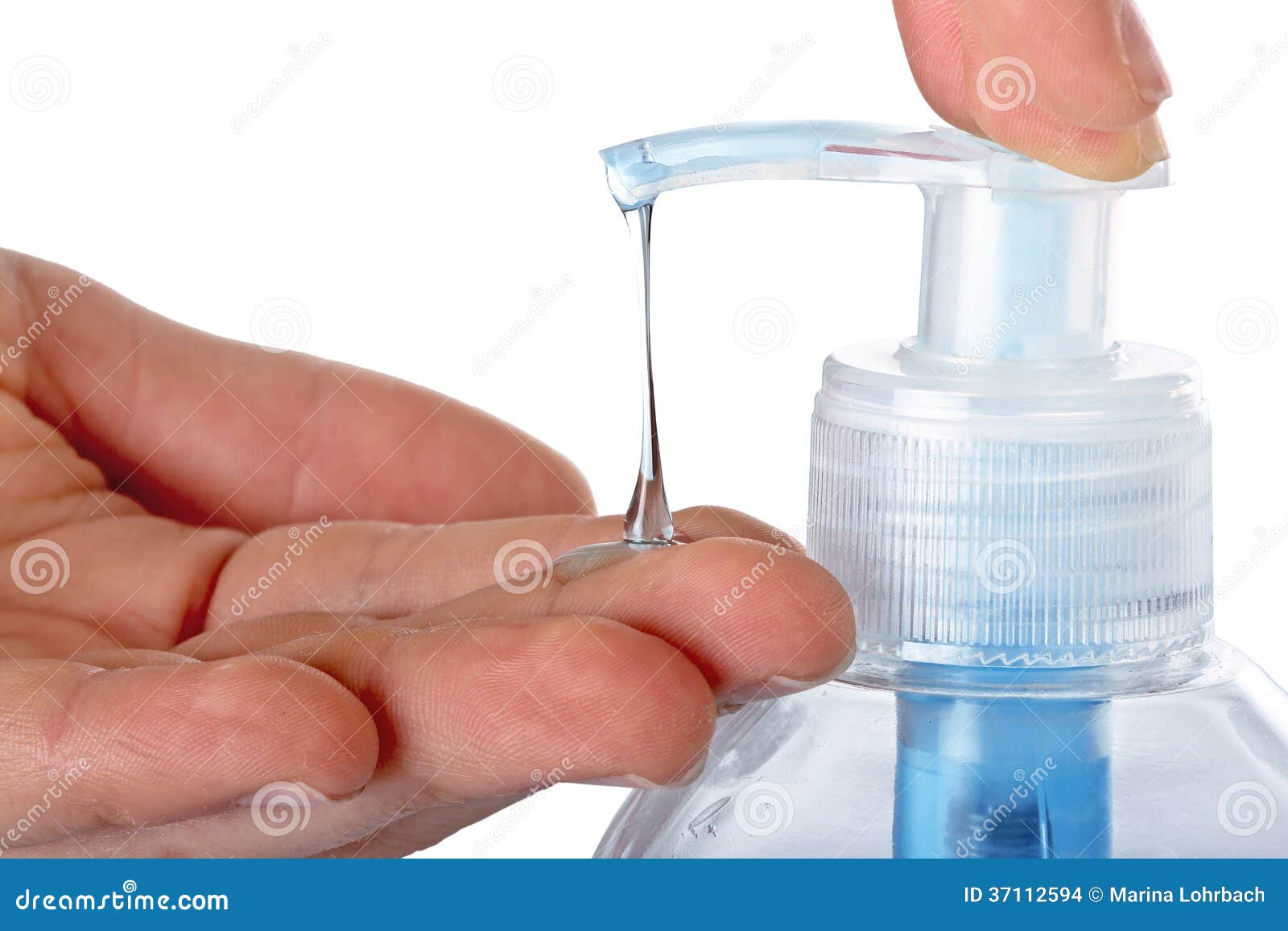 Liquid soap, isolated stock photo. Image of cosmetics - 37112594