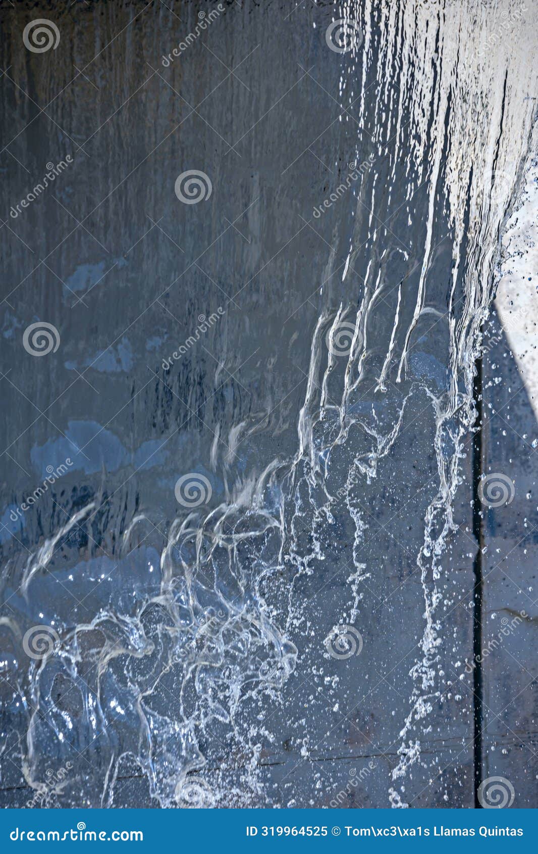 Liquid, Solid or Gaseous Water Barely Absorbs Visible Light Stock Image ...