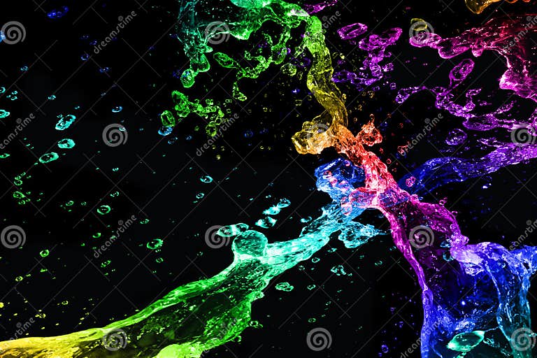 Liquid Splash stock photo. Image of abstract, color, motion - 2367764