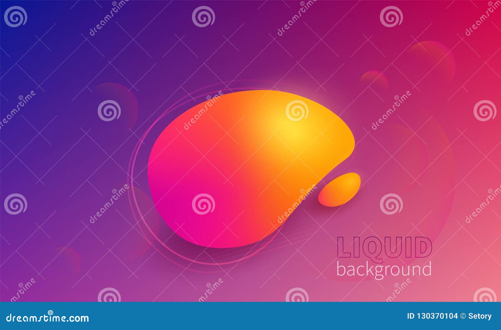 Liquid Splash, Geometric Shapes Stock Vector - Illustration of motion ...