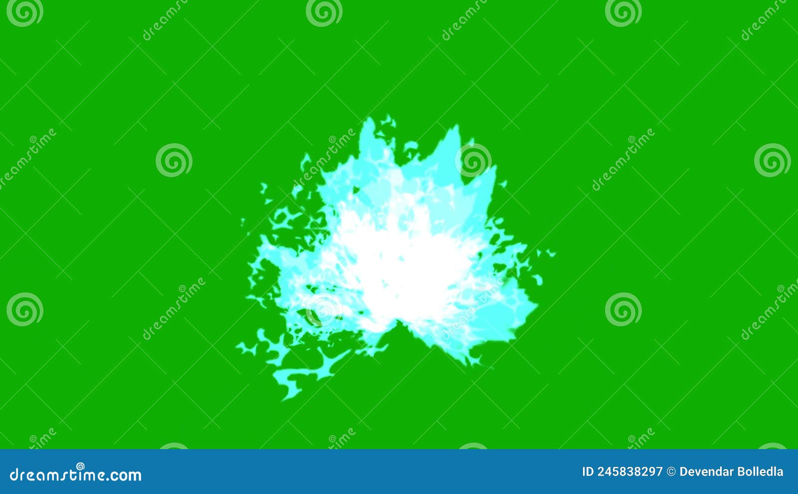 Liquid Splashes Motion Graphics with Green Screen Background Stock ...