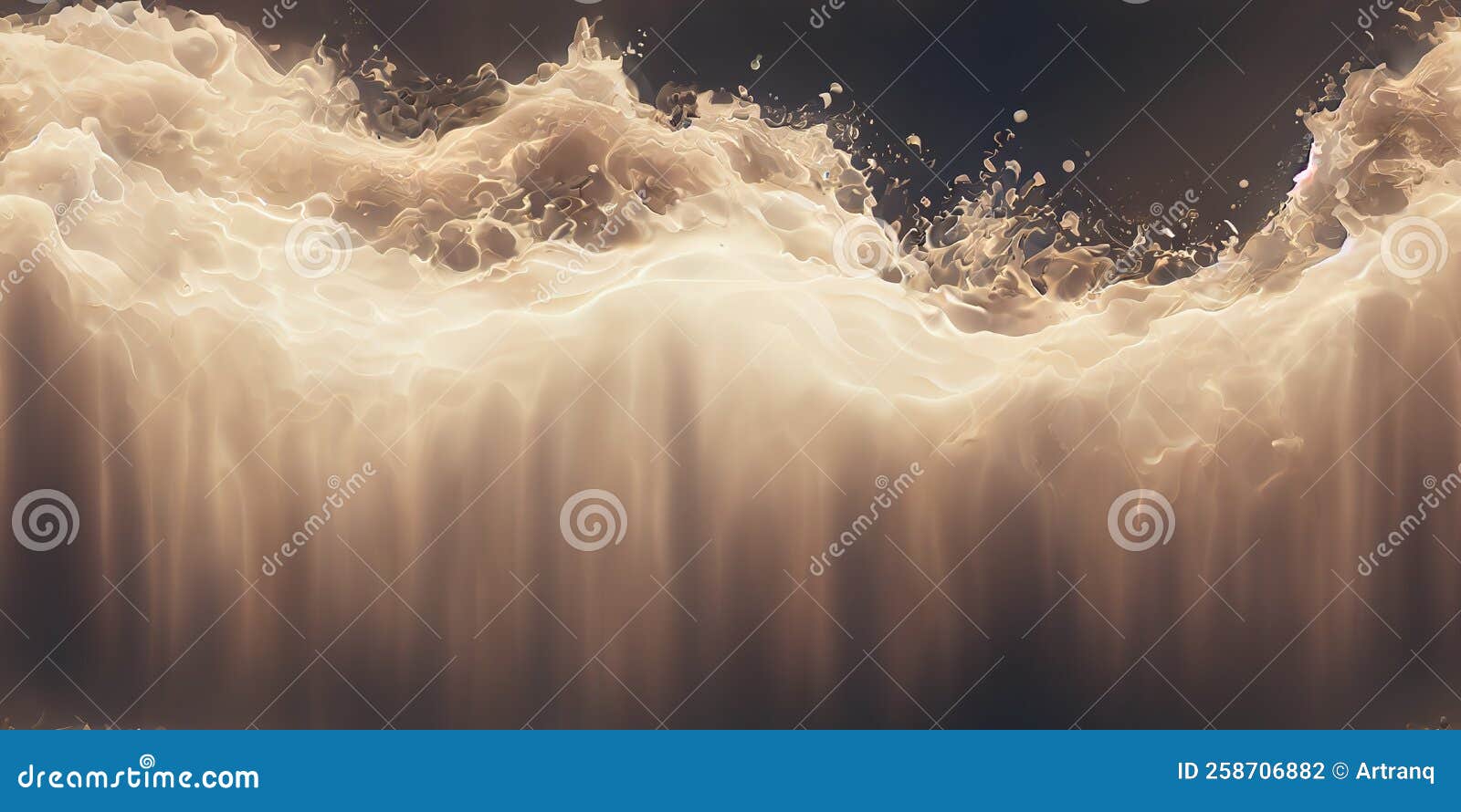 Liquid Surface with Splatters and Droplets, Seamless Water Texture ...