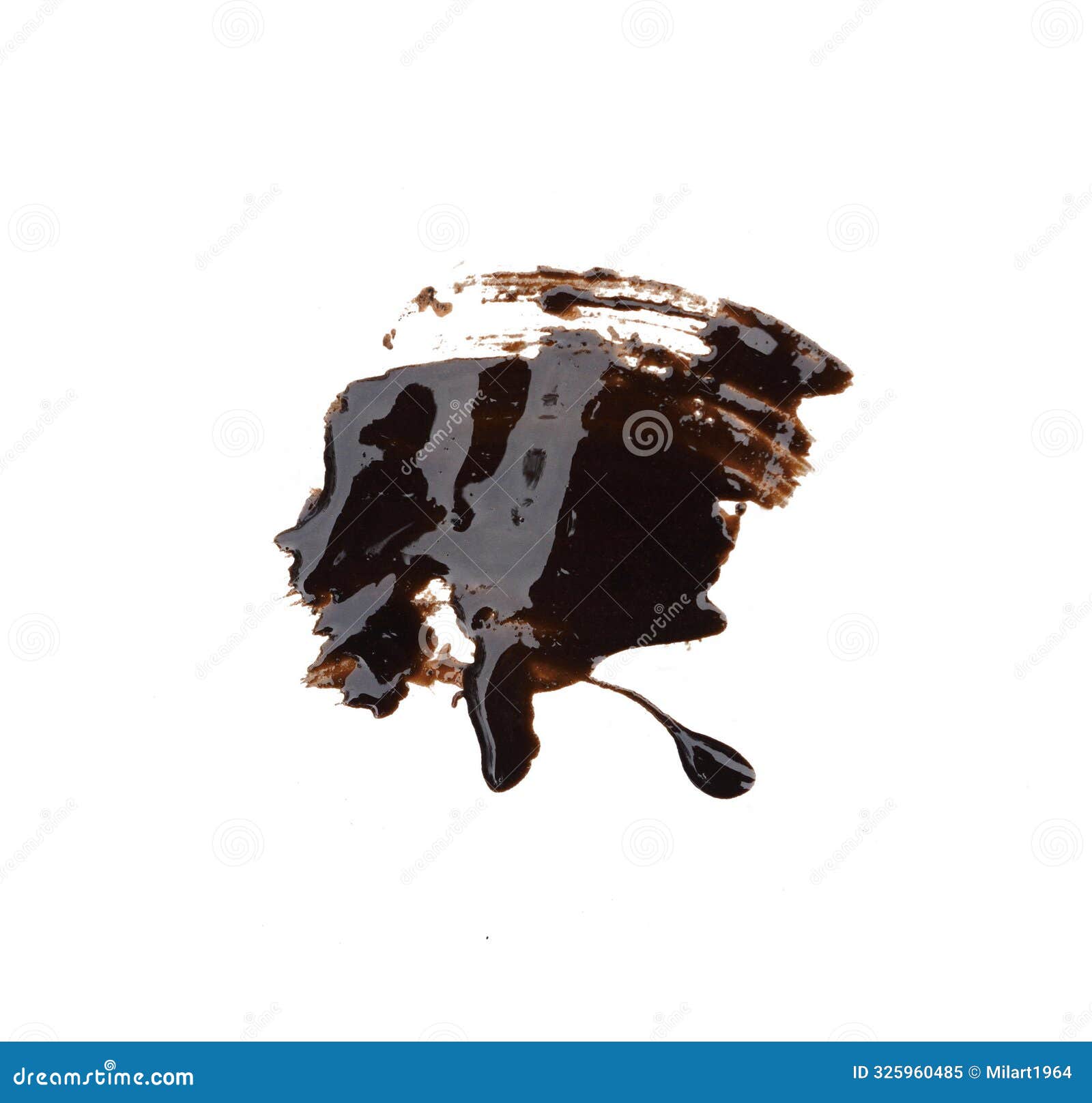 Liquid tar puddle stock image. Image of circle, pollution - 325960485