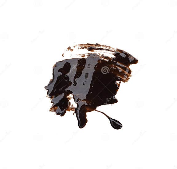 Liquid tar puddle stock image. Image of circle, pollution - 325960485