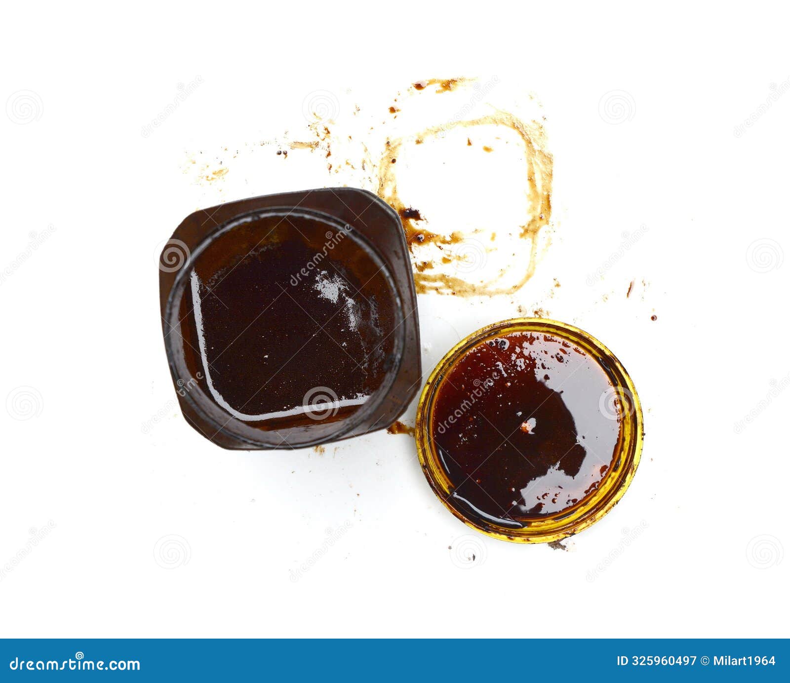 Liquid tar puddle stock image. Image of black, close - 325960497