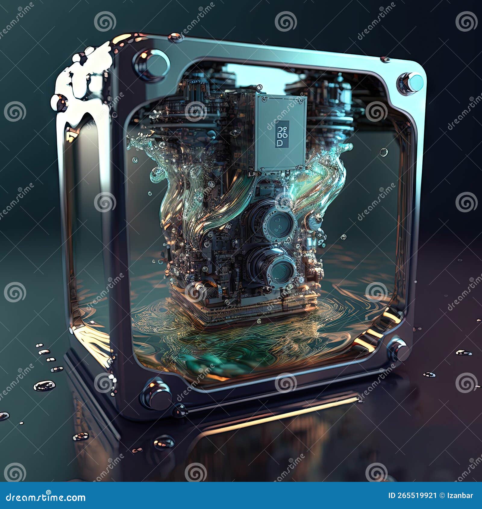 Liquid Technology Computer of the Future Generative Ai Stock ...