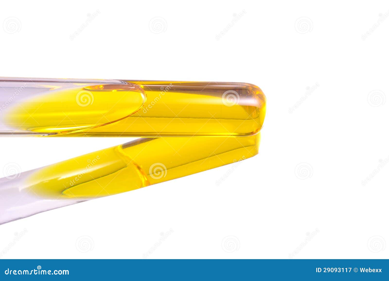 Liquid in the test tube stock image. Image of finished - 29093117
