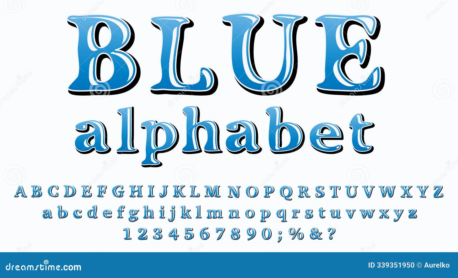 Liquid type stock vector. Illustration of sign, ripple - 339351950