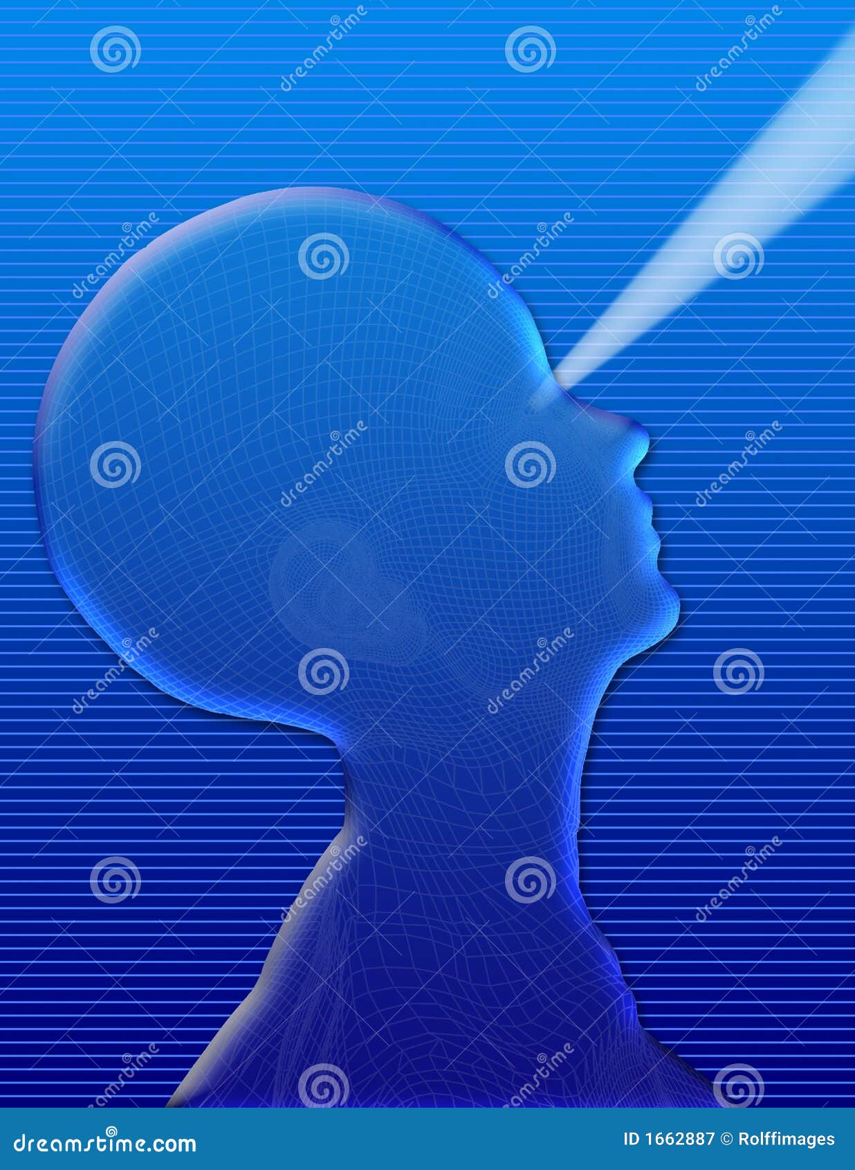 Liquid Vision stock illustration. Illustration of intellectual - 1662887