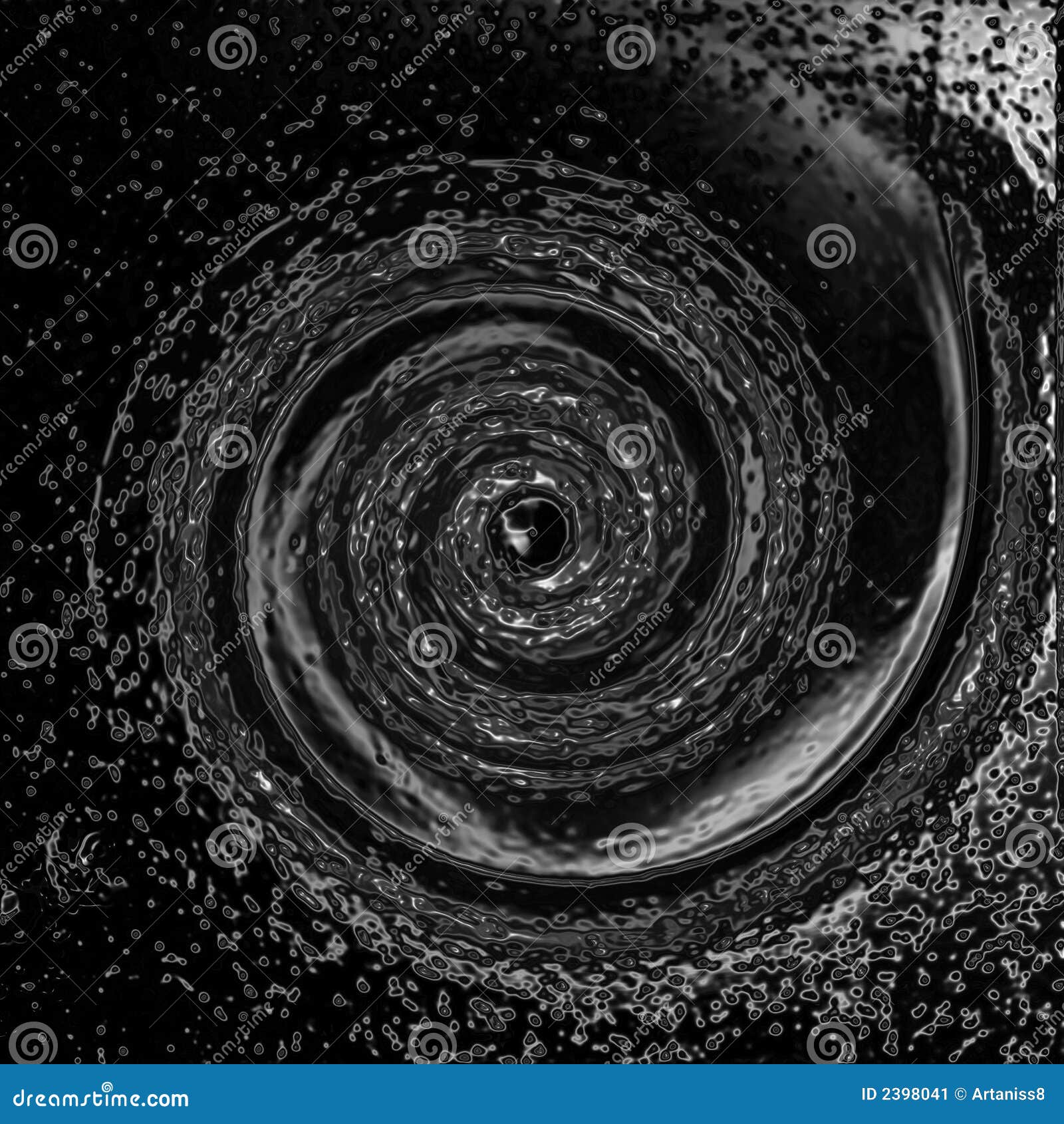 Liquid vortex stock illustration. Illustration of circle - 2398041