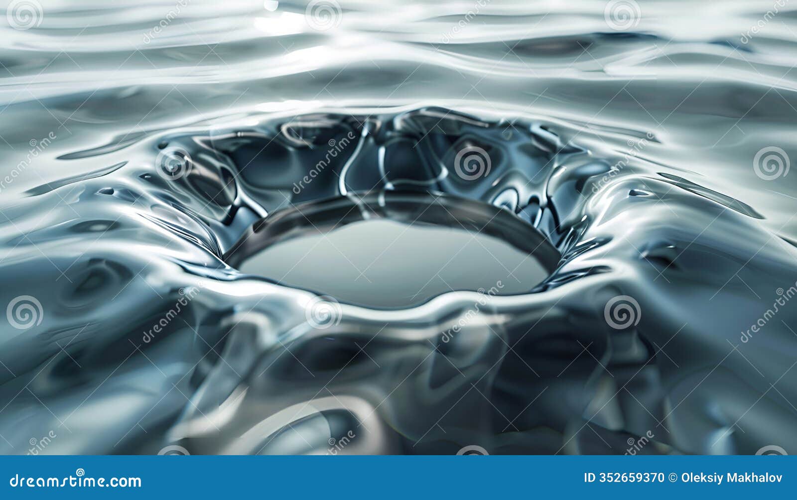 Liquid Vortex Levitating Wavy Water Flow Rotating in Reflective Torus ...