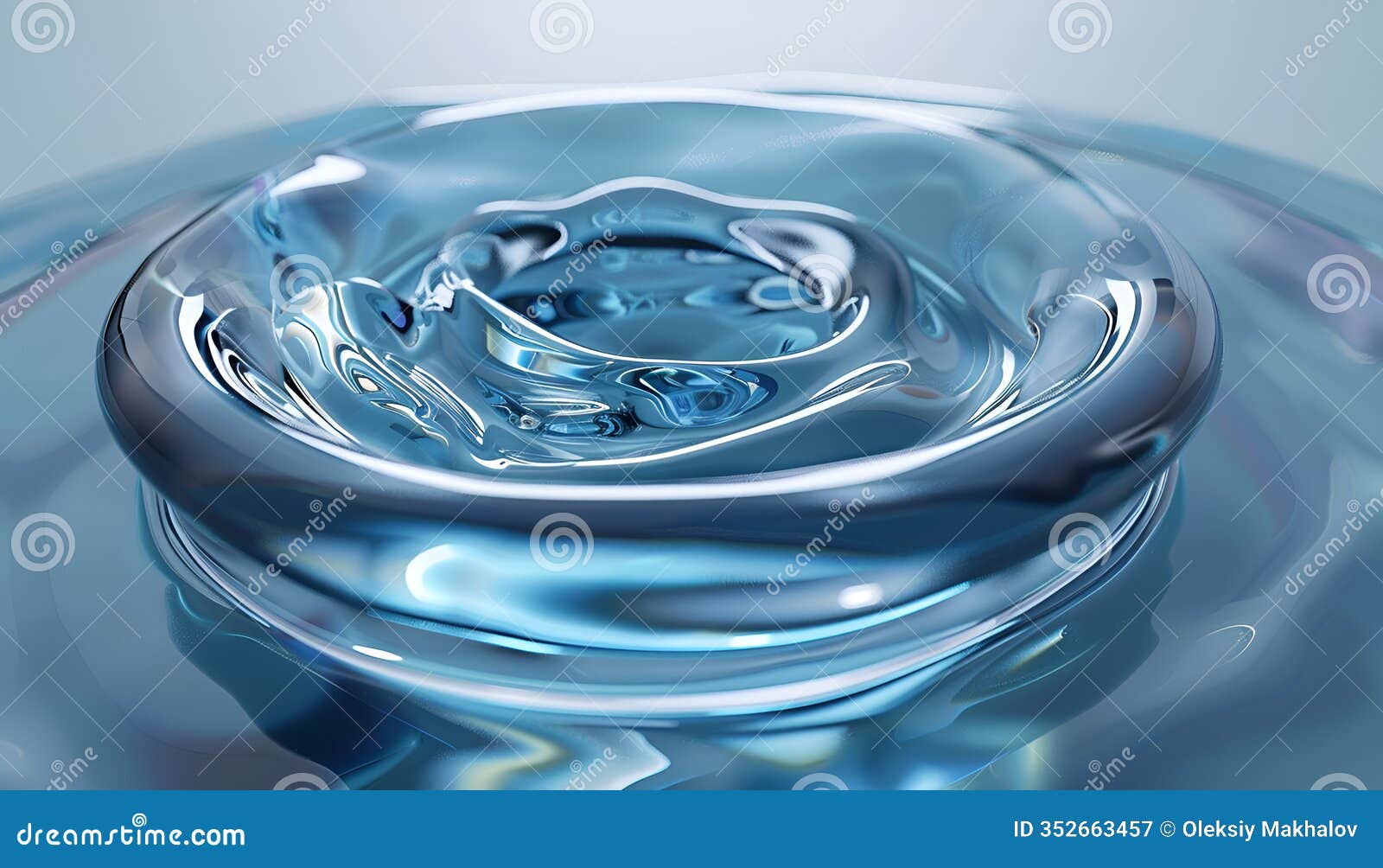 Liquid Vortex Levitating Wavy Water Flow Rotating in Reflective Torus ...