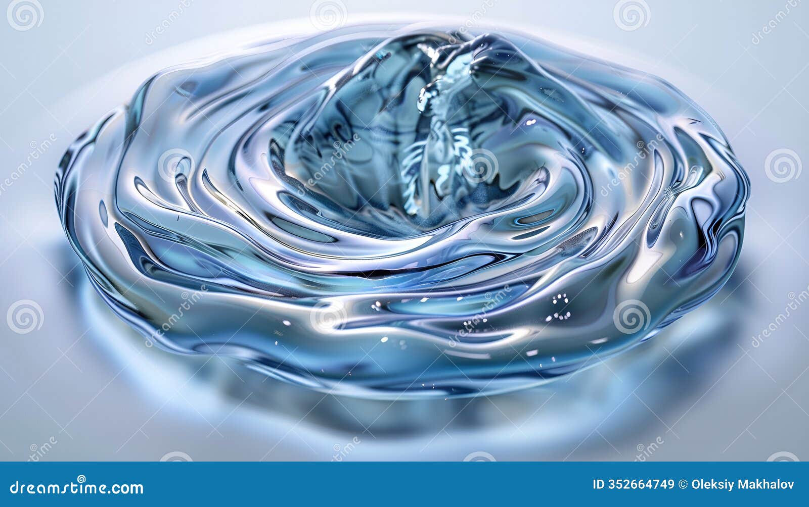 Liquid Vortex Levitating Wavy Water Flow Rotating in Reflective Torus ...