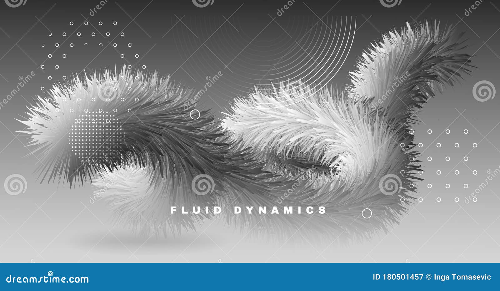 Liquid Wave Abstract. Flow Dynamic Movement Poster. Stock Illustration ...