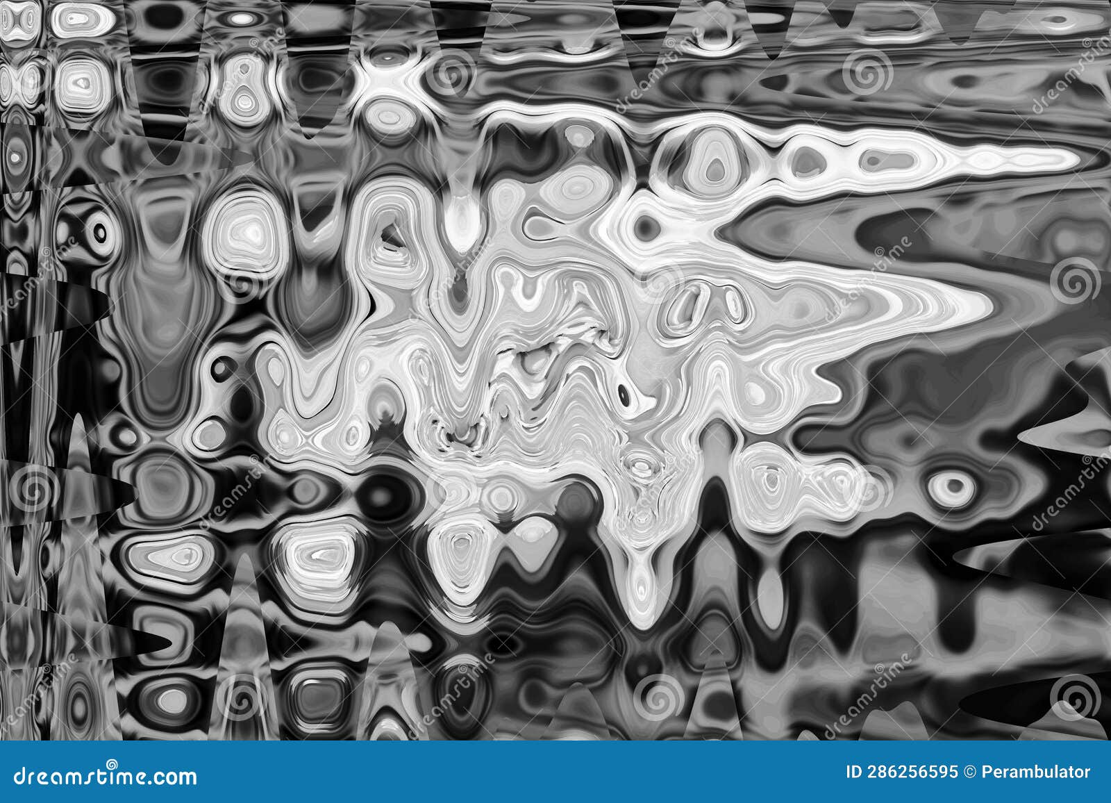 LIQUID WAVE PATTERN in BLACK and WHITE Stock Illustration ...