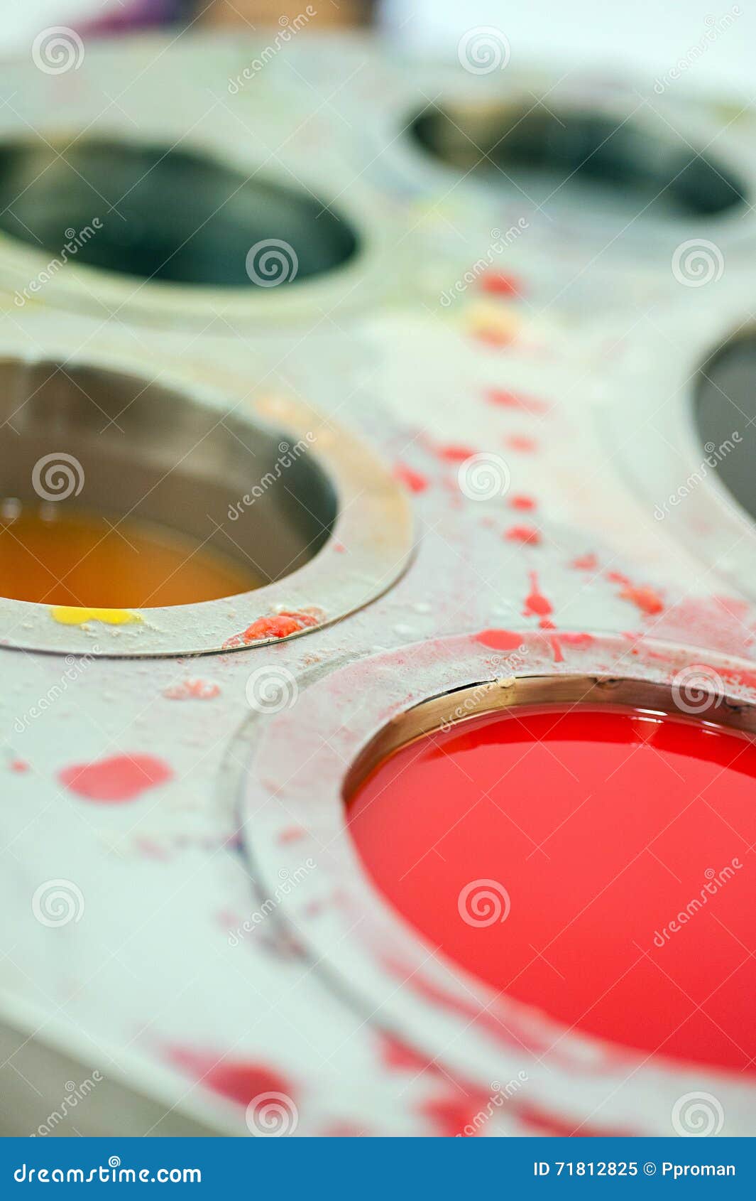 Liquid wax colors stock image. Image of closeup, color - 71812825