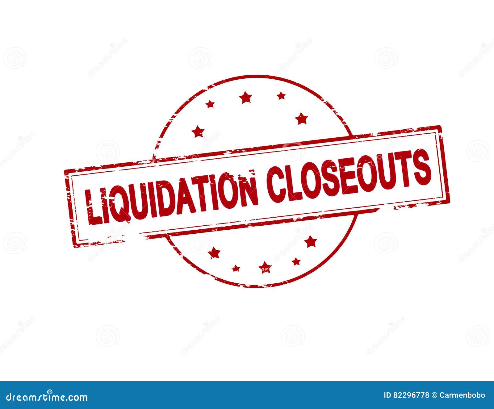 Liquidation closeouts stock vector. Illustration of sign - 82296778