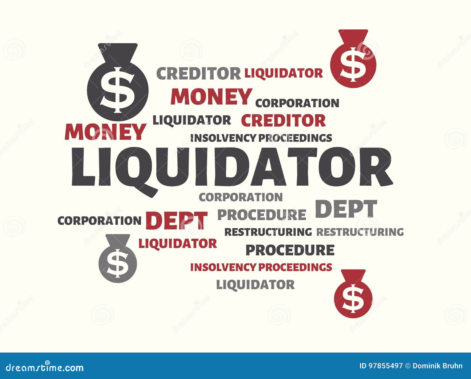 LIQUIDATOR - Image with Words Associated with the Topic INSOLVENCY ...