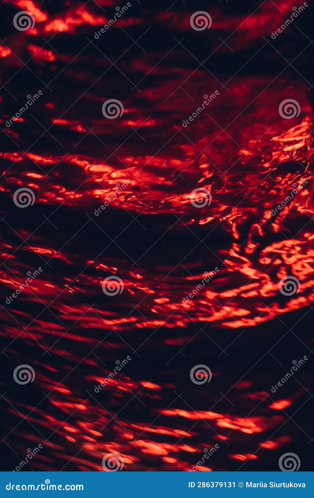 Liquids in Motion. Abstract Red Background. Stock Image - Image of ...