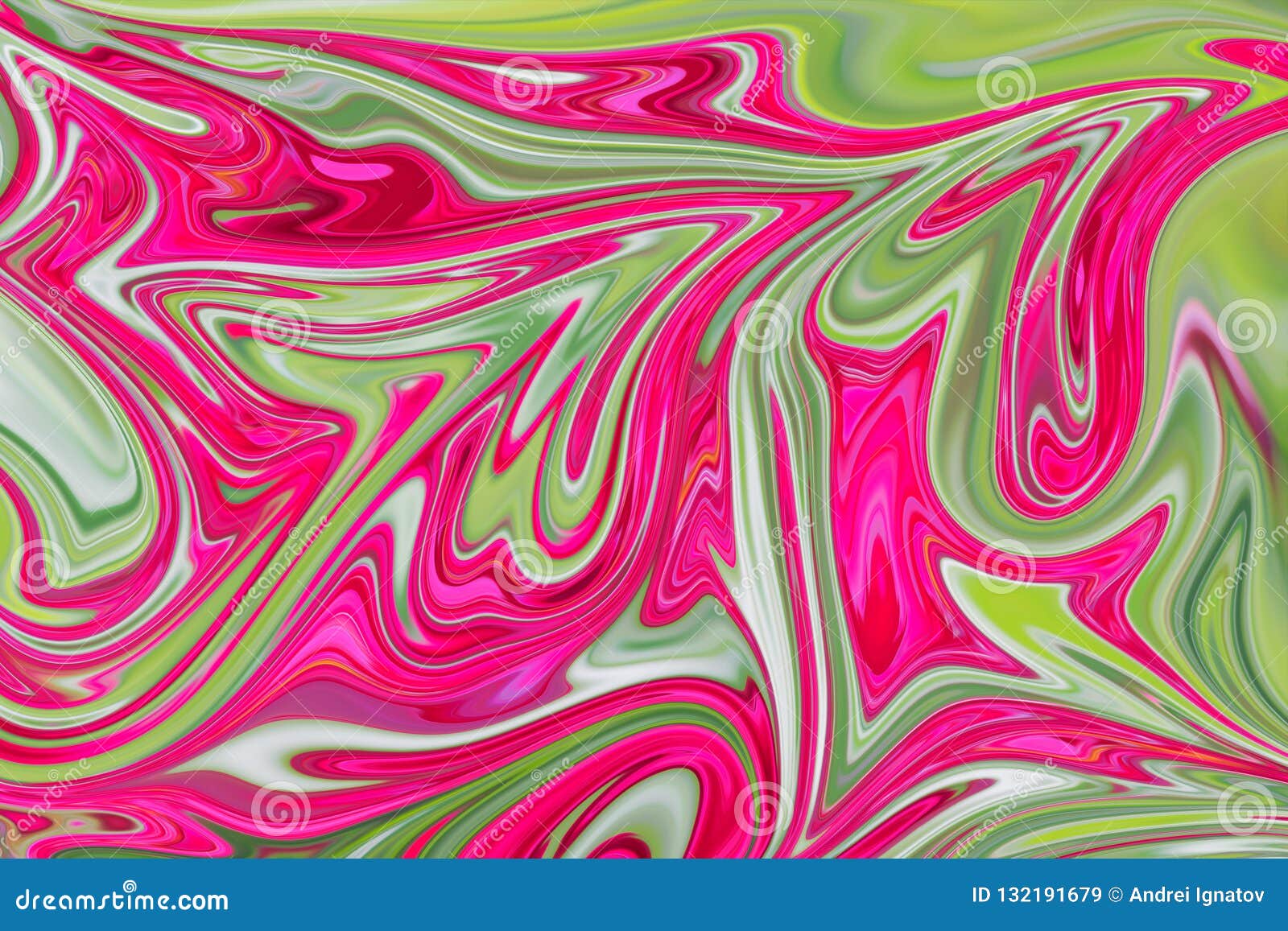 Liquify Abstract Pattern with DeepPink, Green and Pink Graphics Color ...