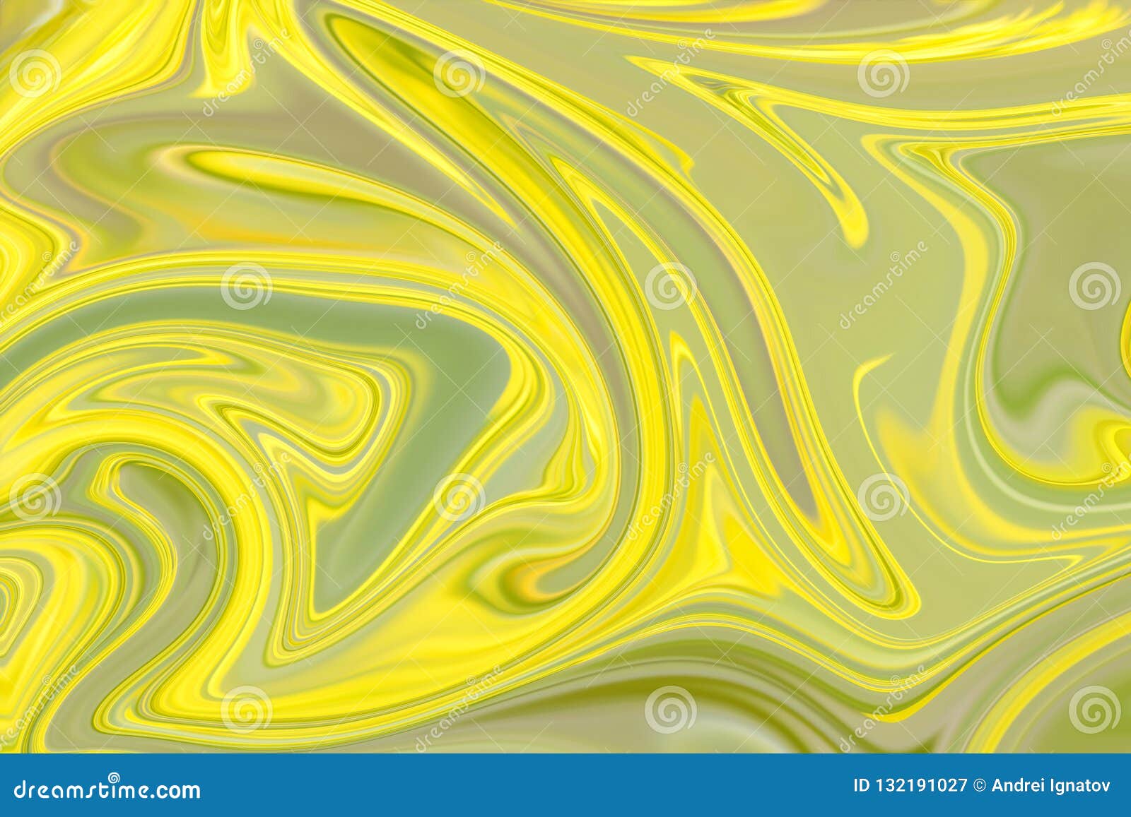 Liquify Abstract Pattern with Green, Lemon, Lime and Yellow Graphics ...