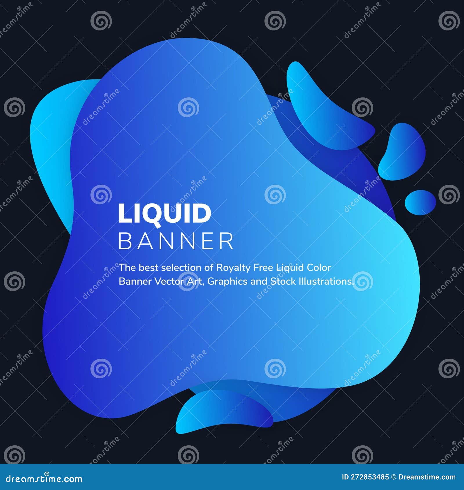 Sale Banner Liquify Fluid Color Banner Background Design Template Stock ...