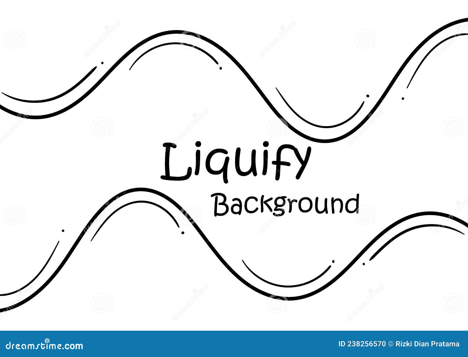 Liquify Hand Drawn Background Stock Vector - Illustration of liquify ...