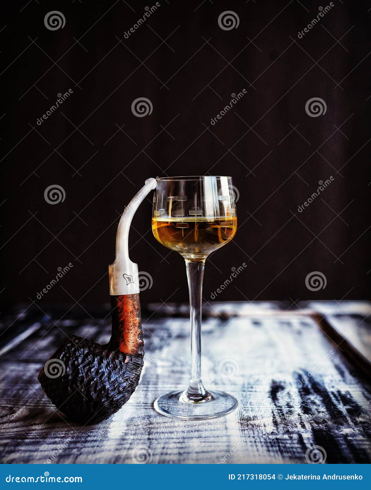 Liquor and pipe stock photo. Image of pipe, darkmoodphotography - 217318054