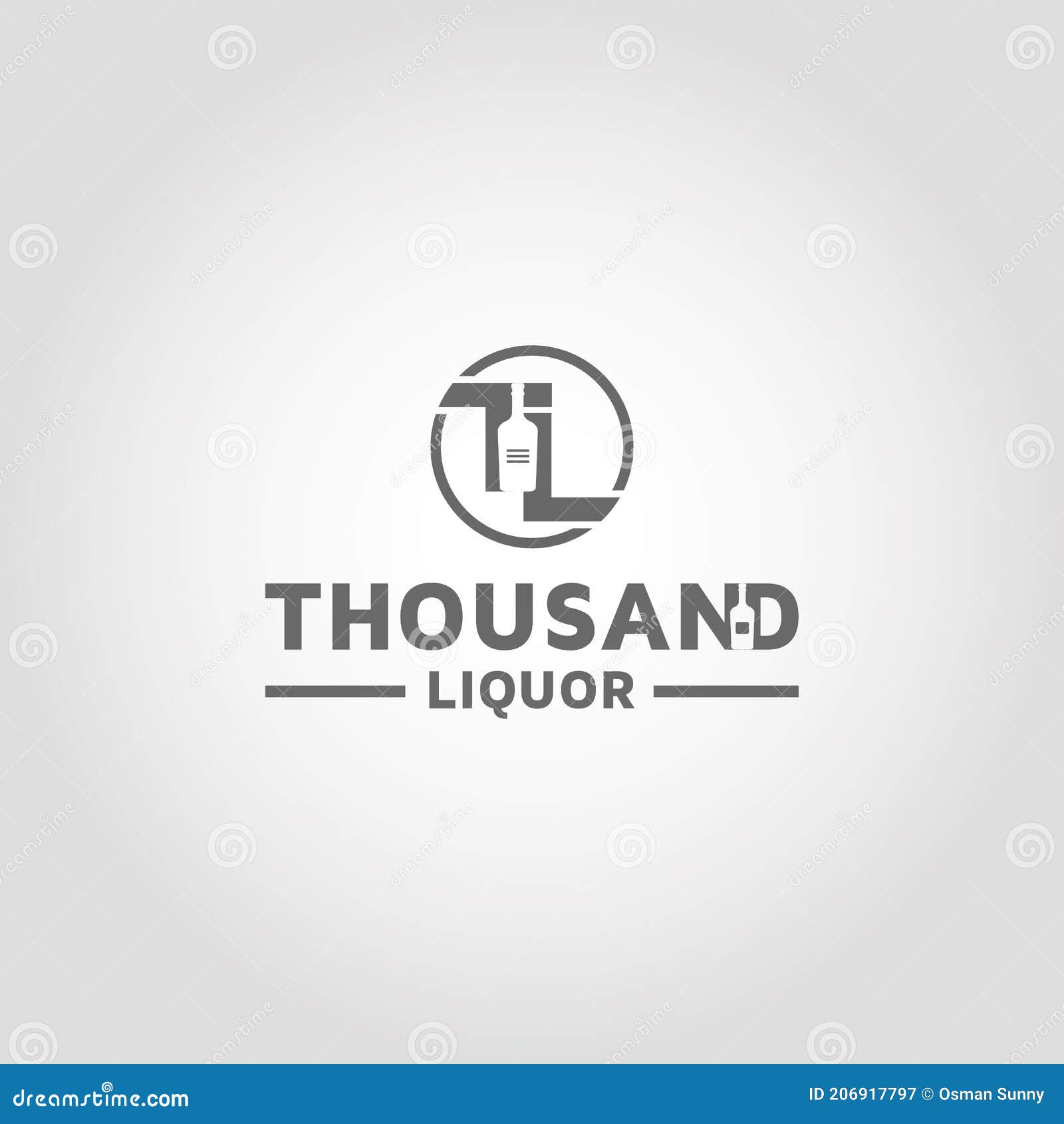 Liquor Vector Logo Design Template Stock Vector - Illustration of ...