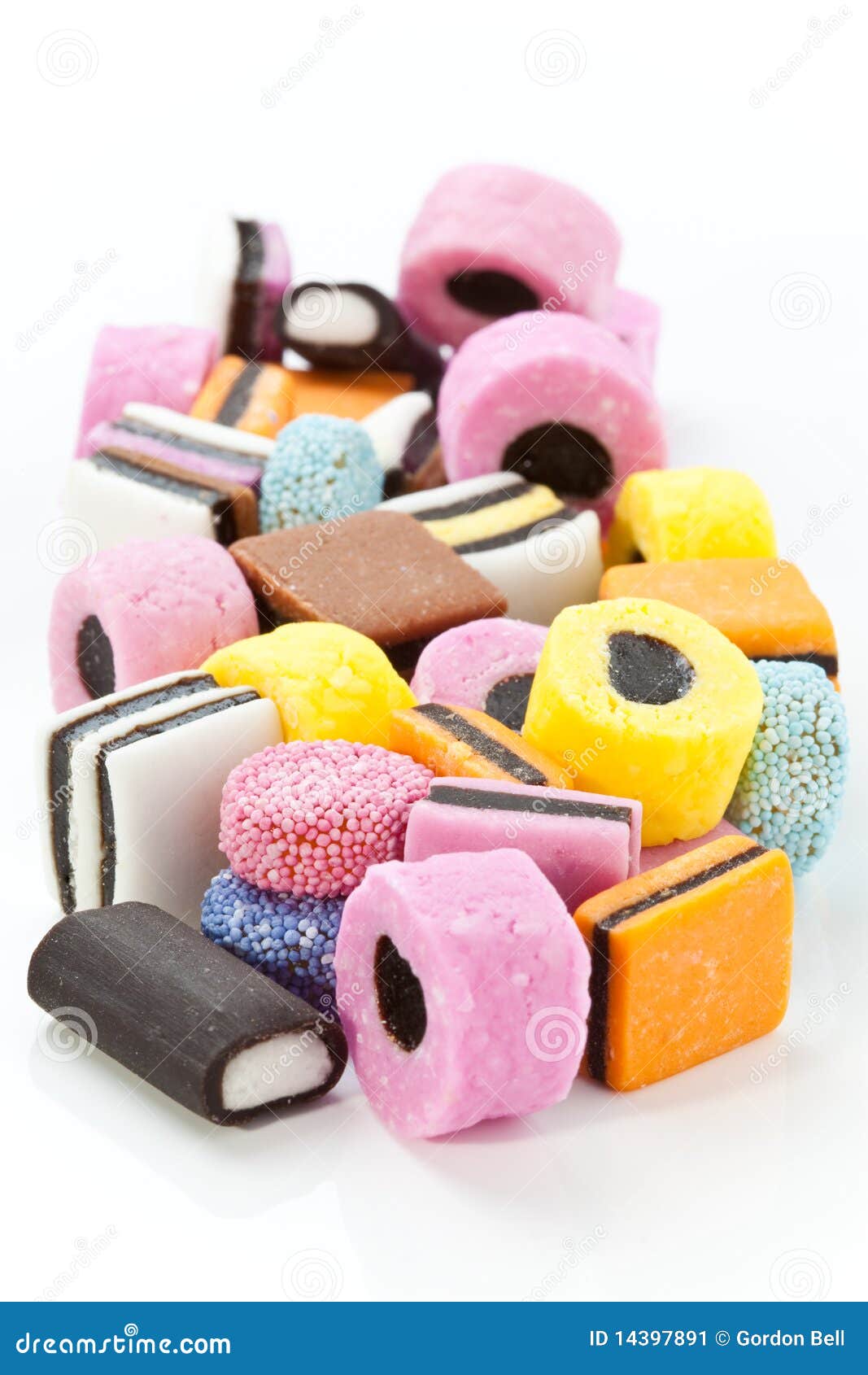 Liquorice Sweets stock image. Image of multi, isolated - 14397891