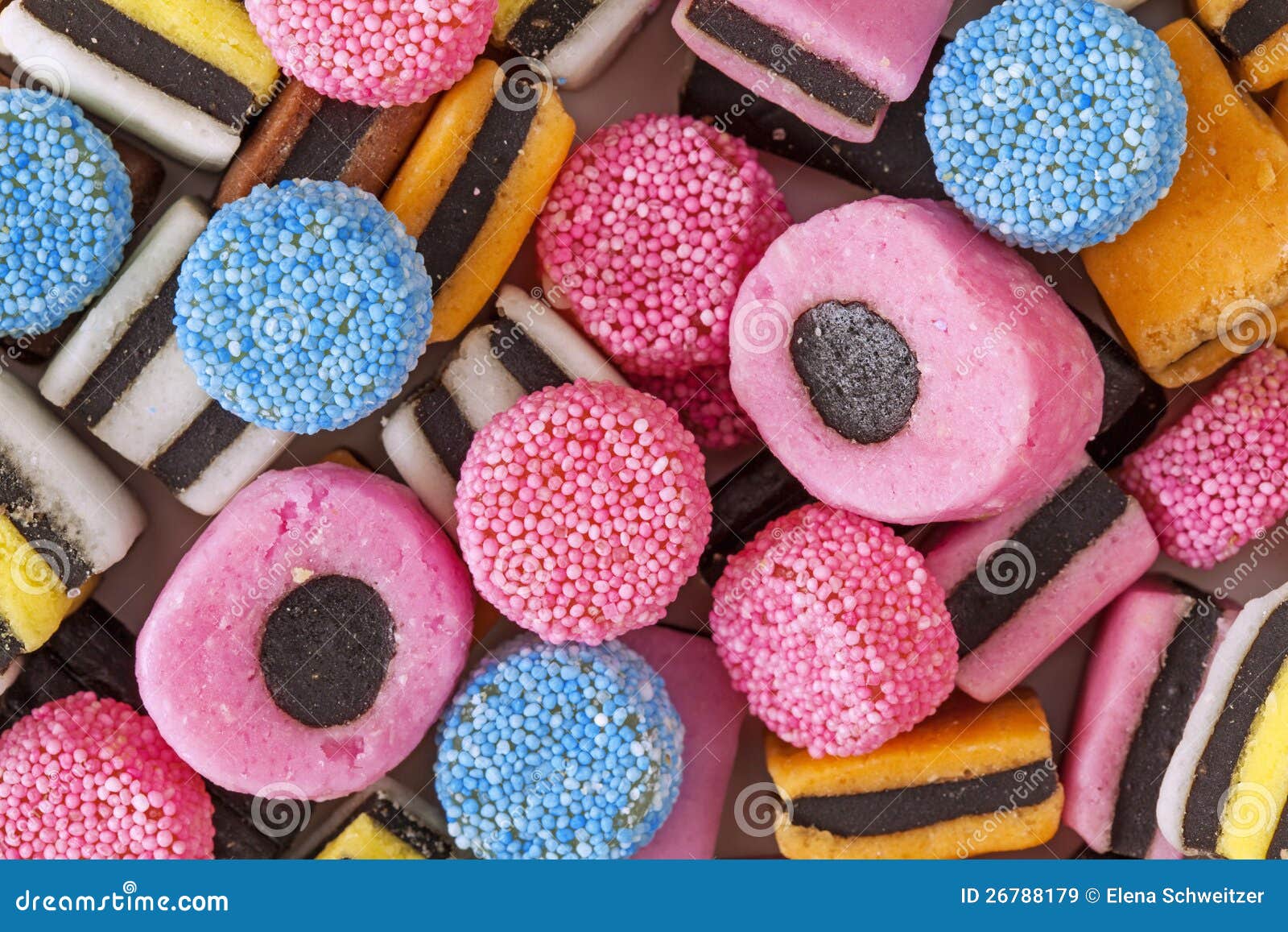 Liquorice sweets stock image. Image of horizontal, orange - 26788179