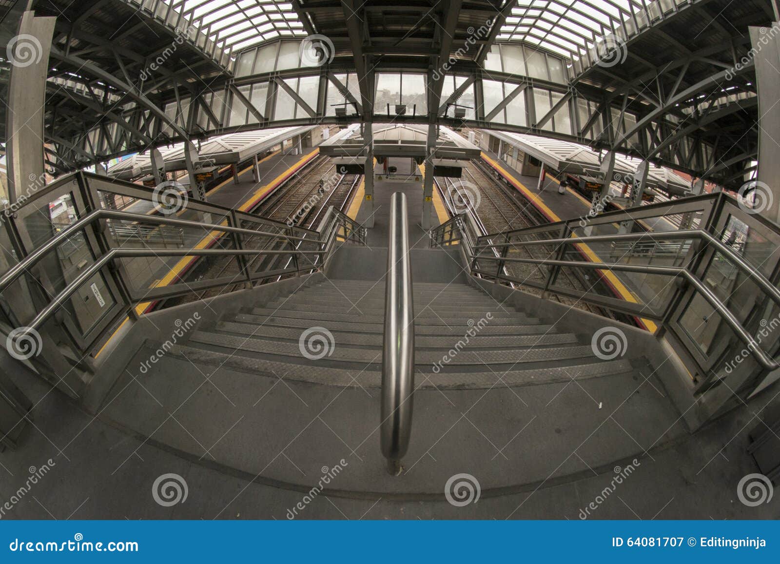 Jamaica Station MTA Train Platforms Editorial Photo | CartoonDealer.com ...