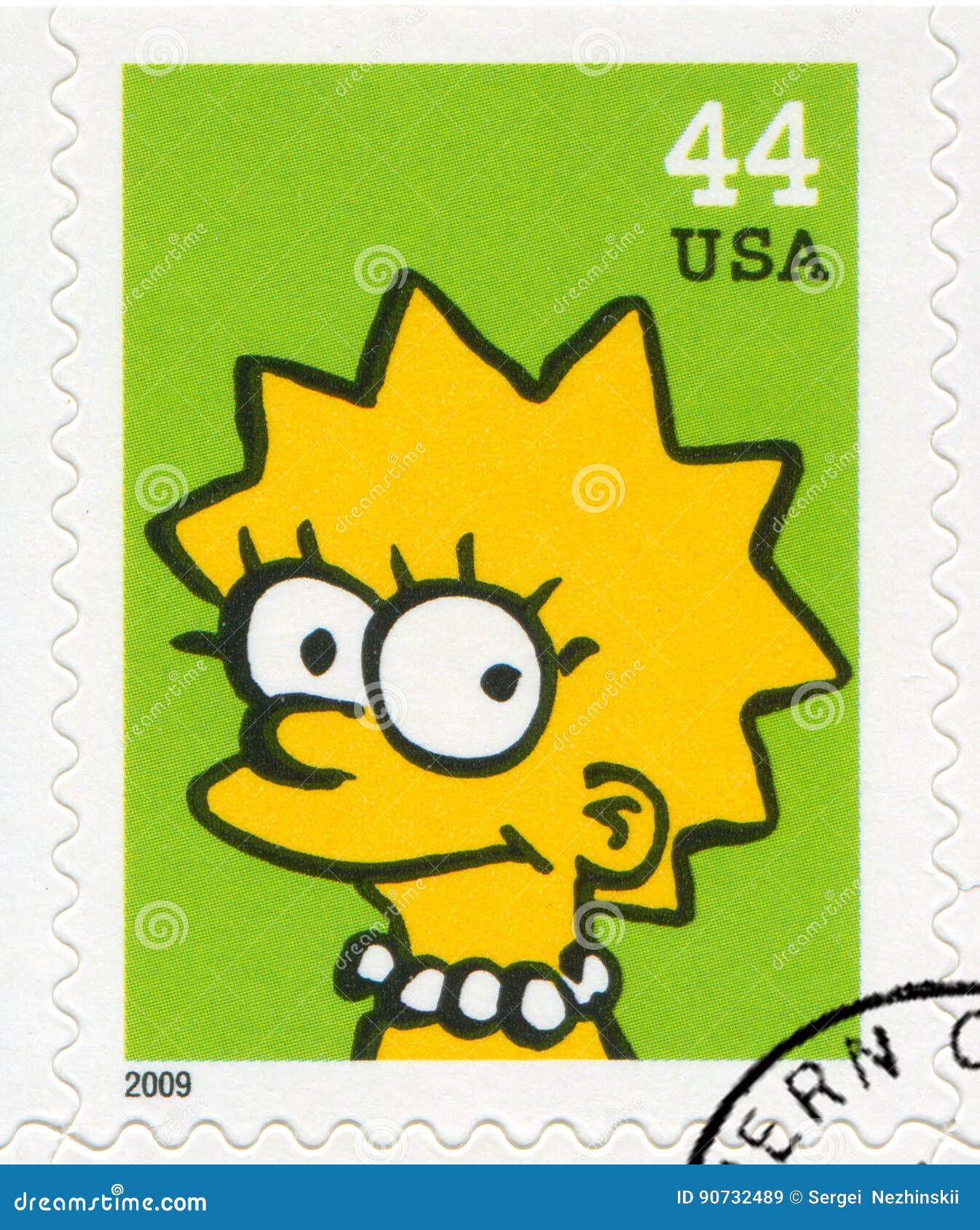 Lisa Marie Simpson imagen de archivo editorial. Imagen de estrella ...