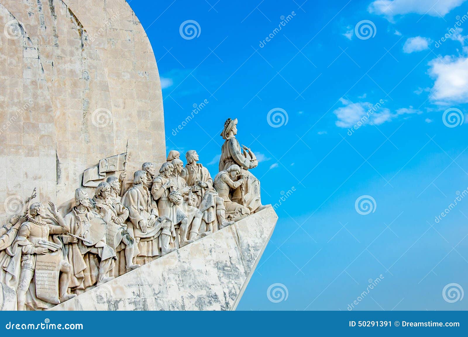 Lisbon explorers monument stock image. Image of portugal - 50291391