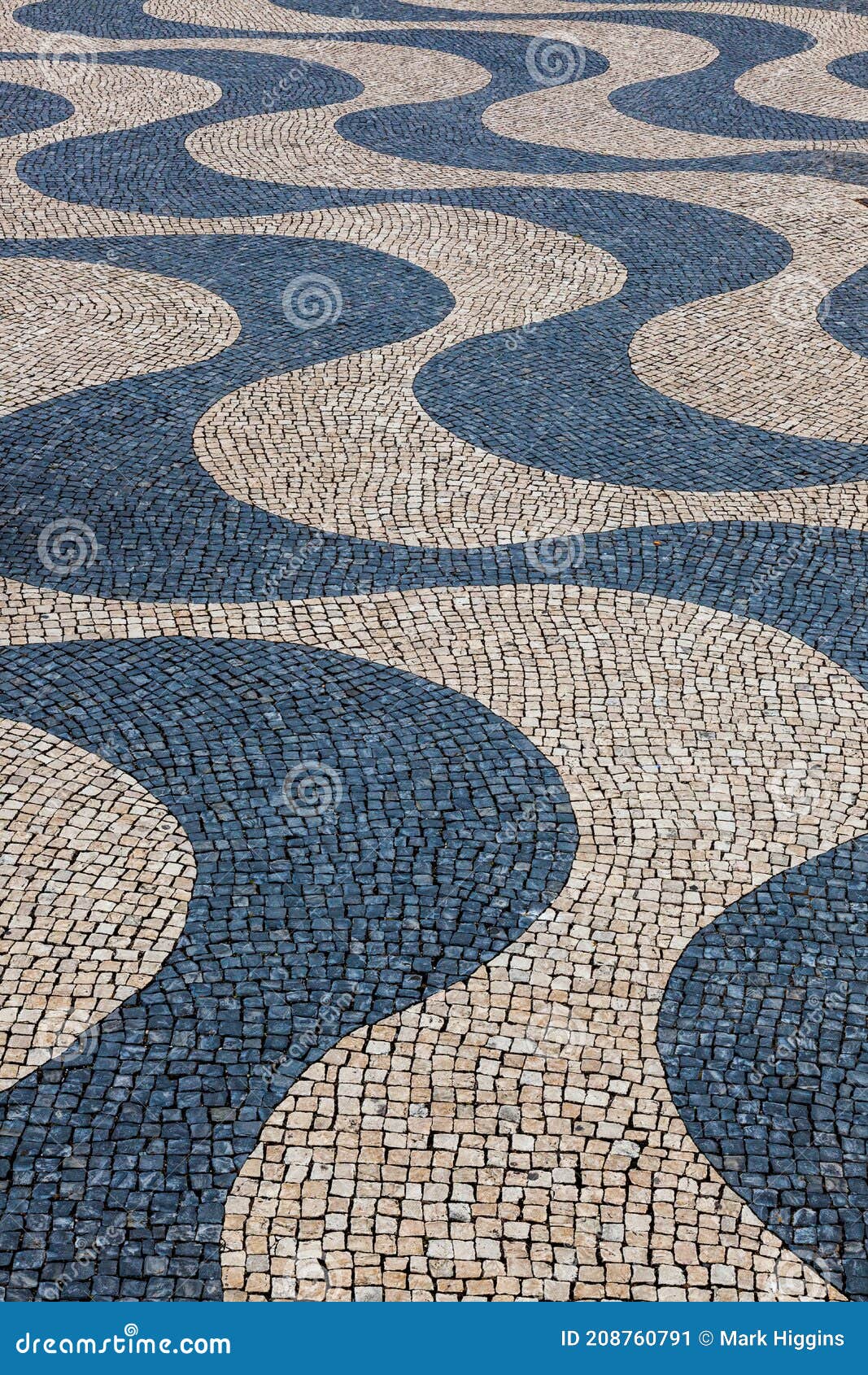 Lisbon pavement stock image. Image of europe, artistic - 208760791