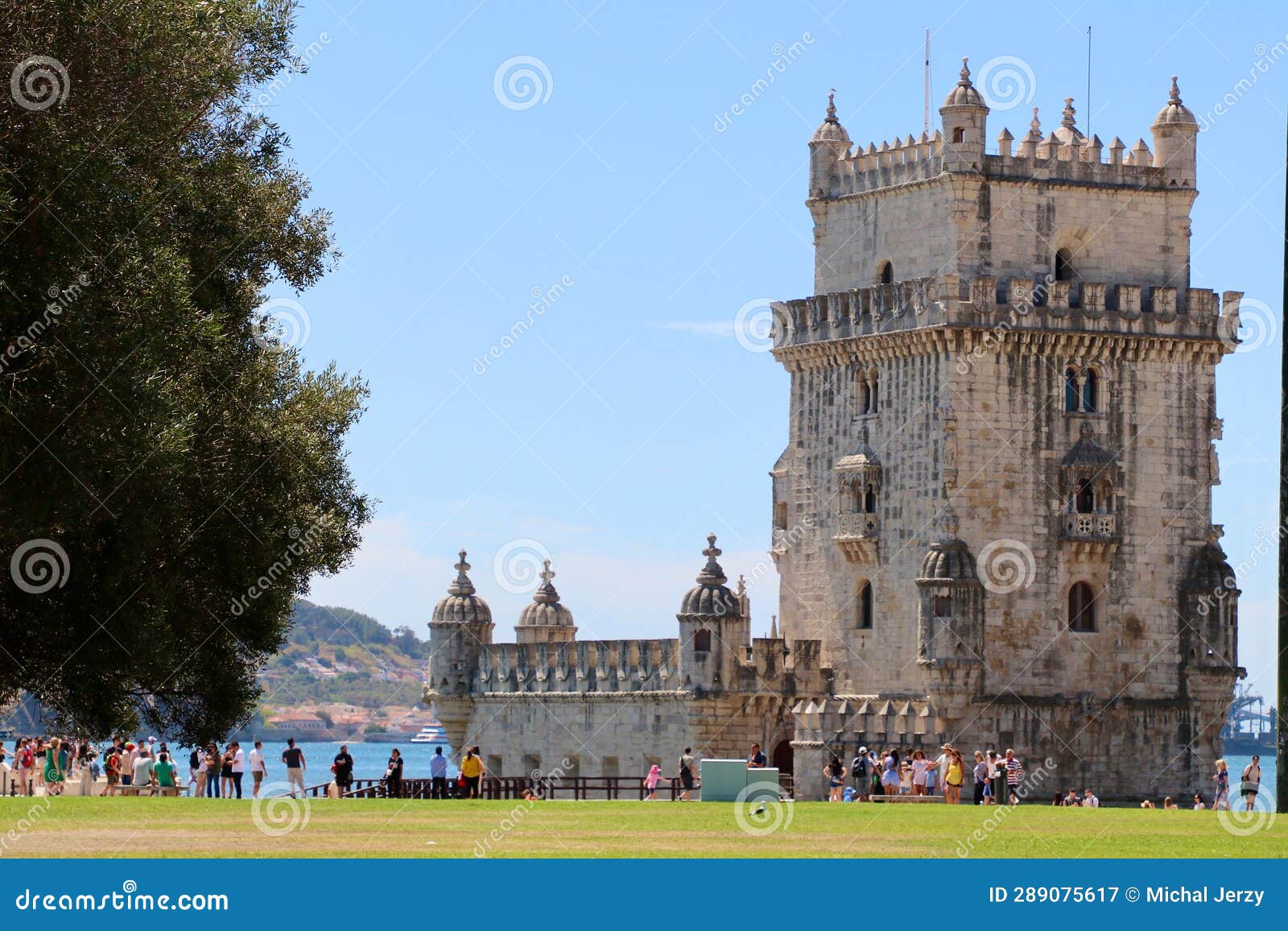 Lisbon, Portugal, Historic Tower of Belem Editorial Photography - Image ...
