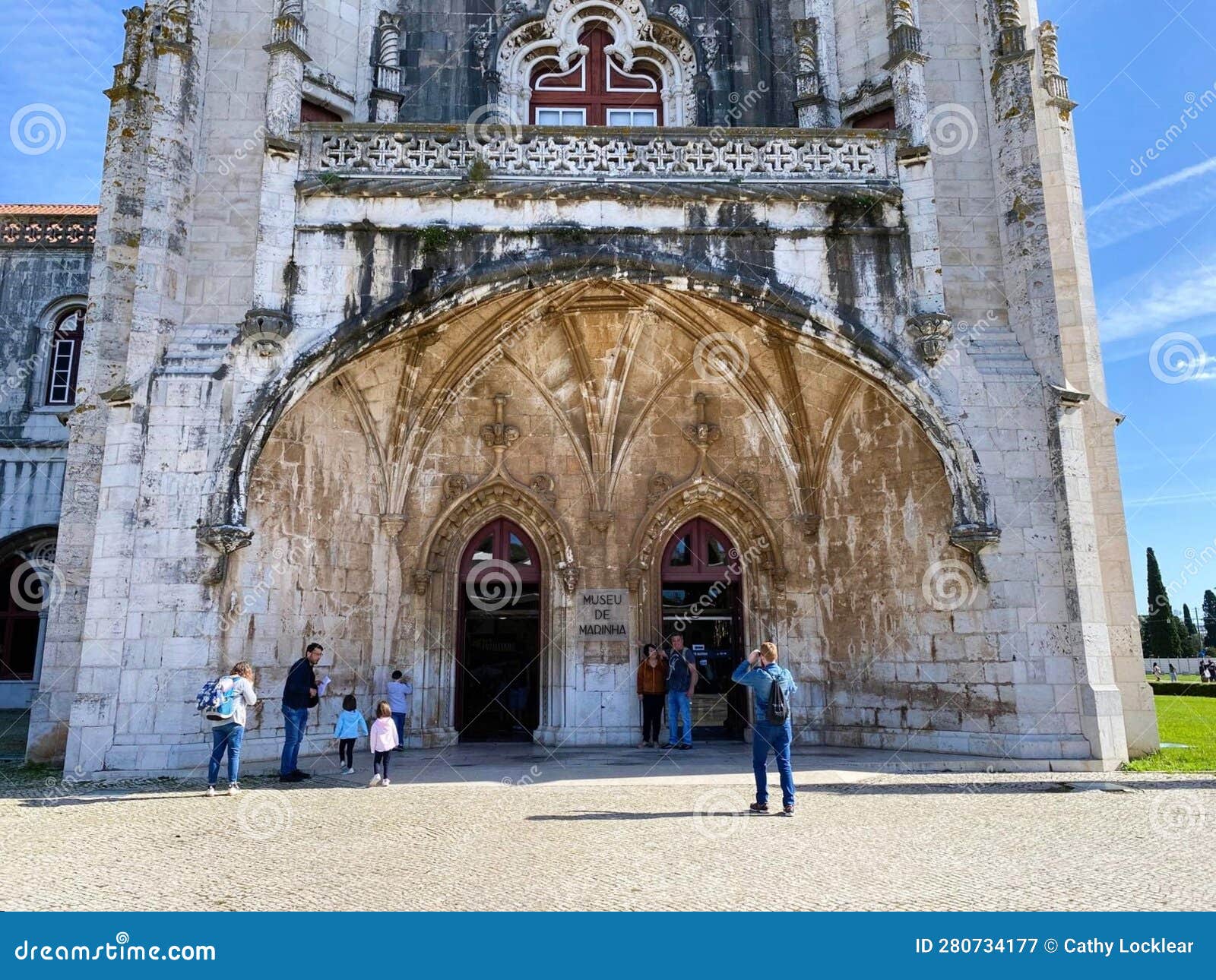 Lisbon, Portugal - 11-1-22 - Jeronimos Monastery an Iconic Site in ...