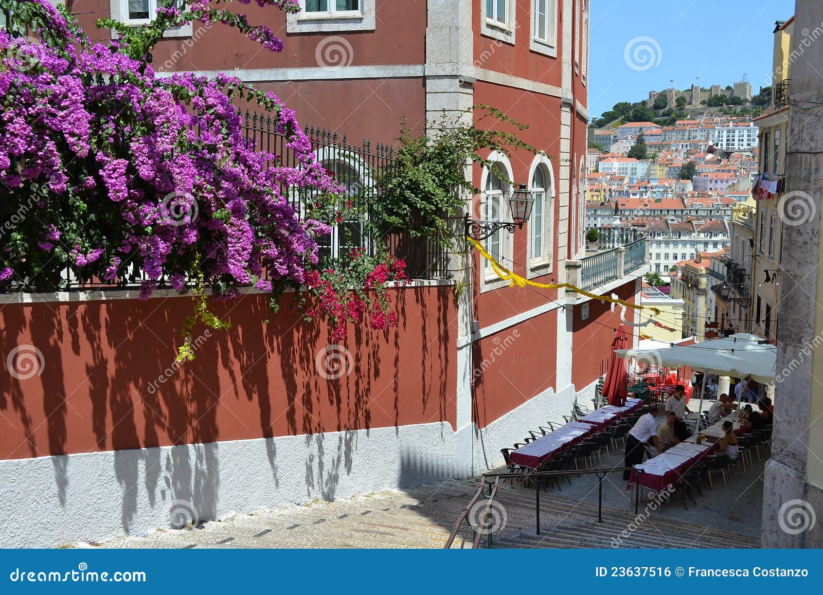 Lisbon Restaurant, Portugal Editorial Photo - Image of food, house ...