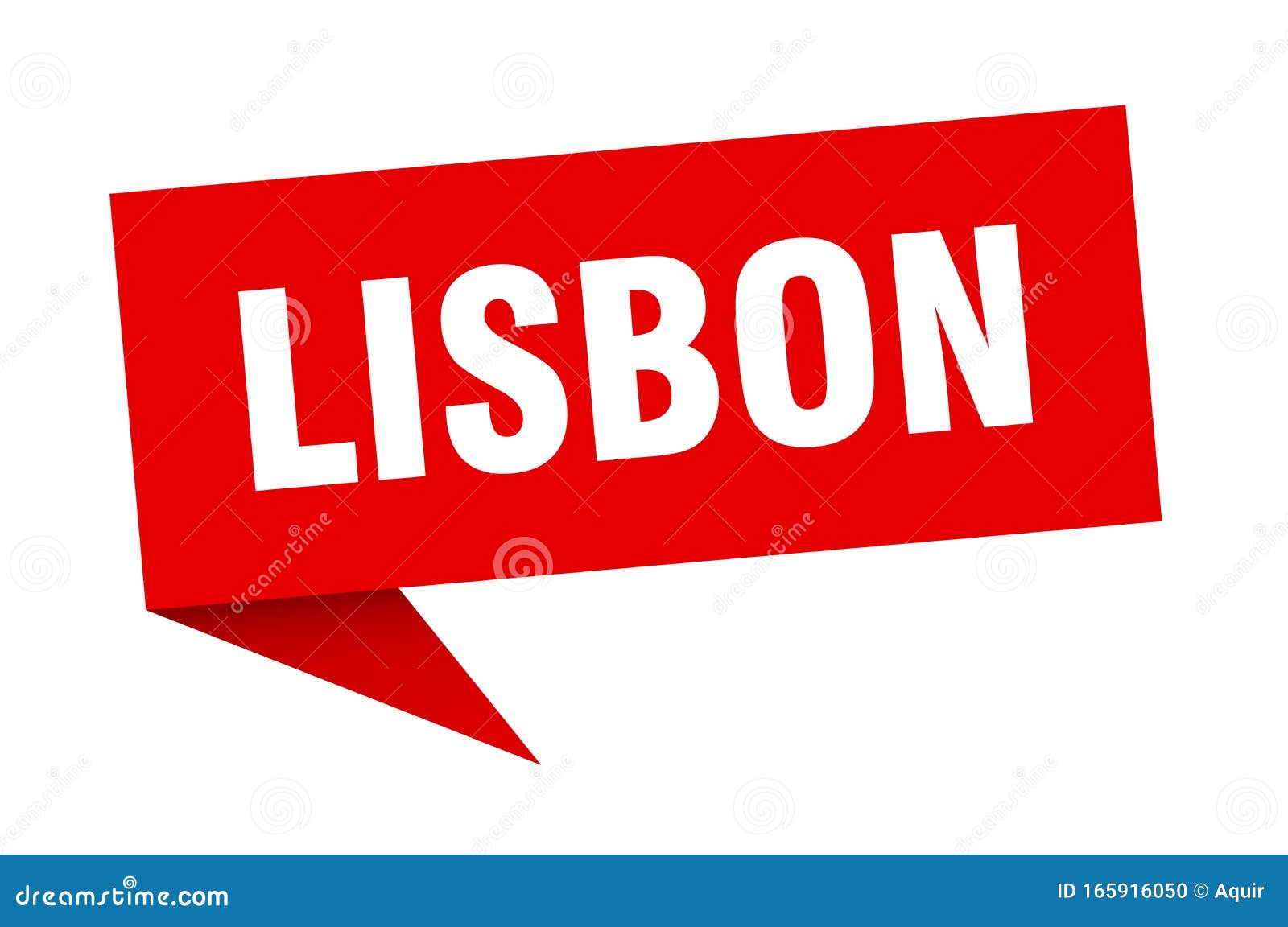 Lisbon Sticker. Lisbon Signpost Pointer Sign Stock Vector ...