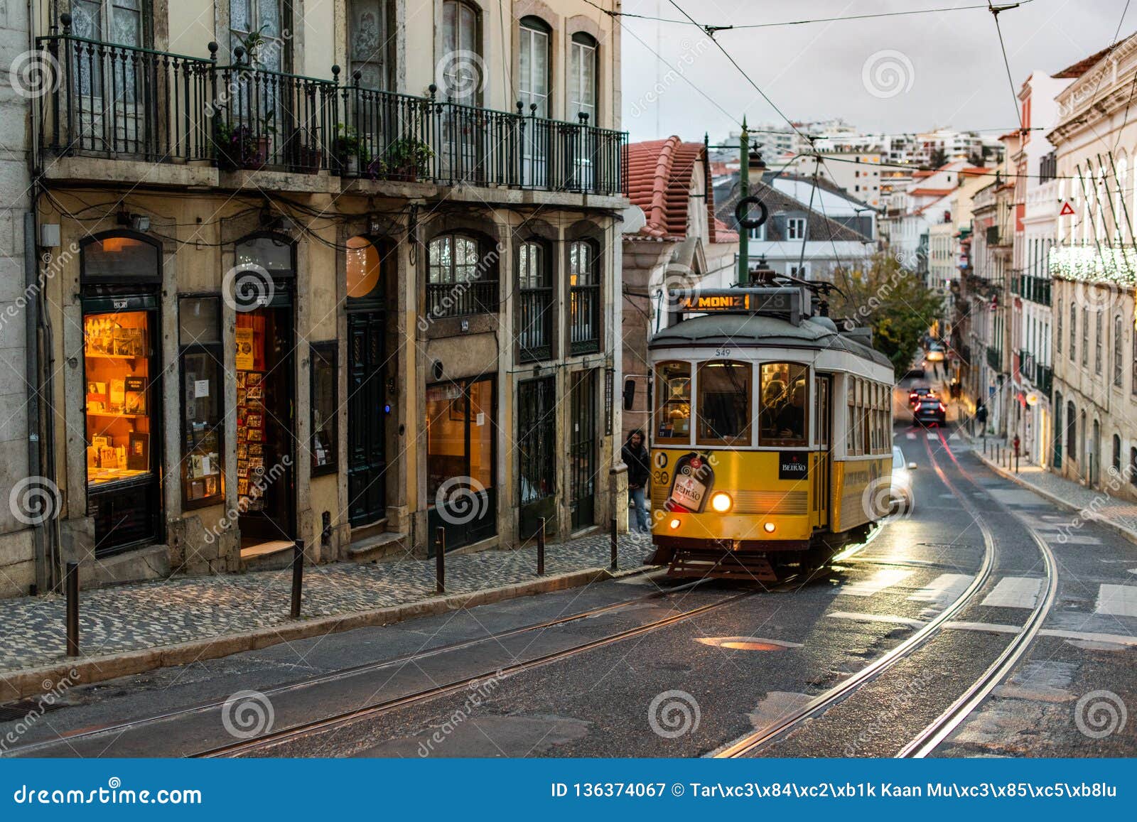 Lisbon Tramway, Lisboa Portugal Editorial Photography - Image of ...