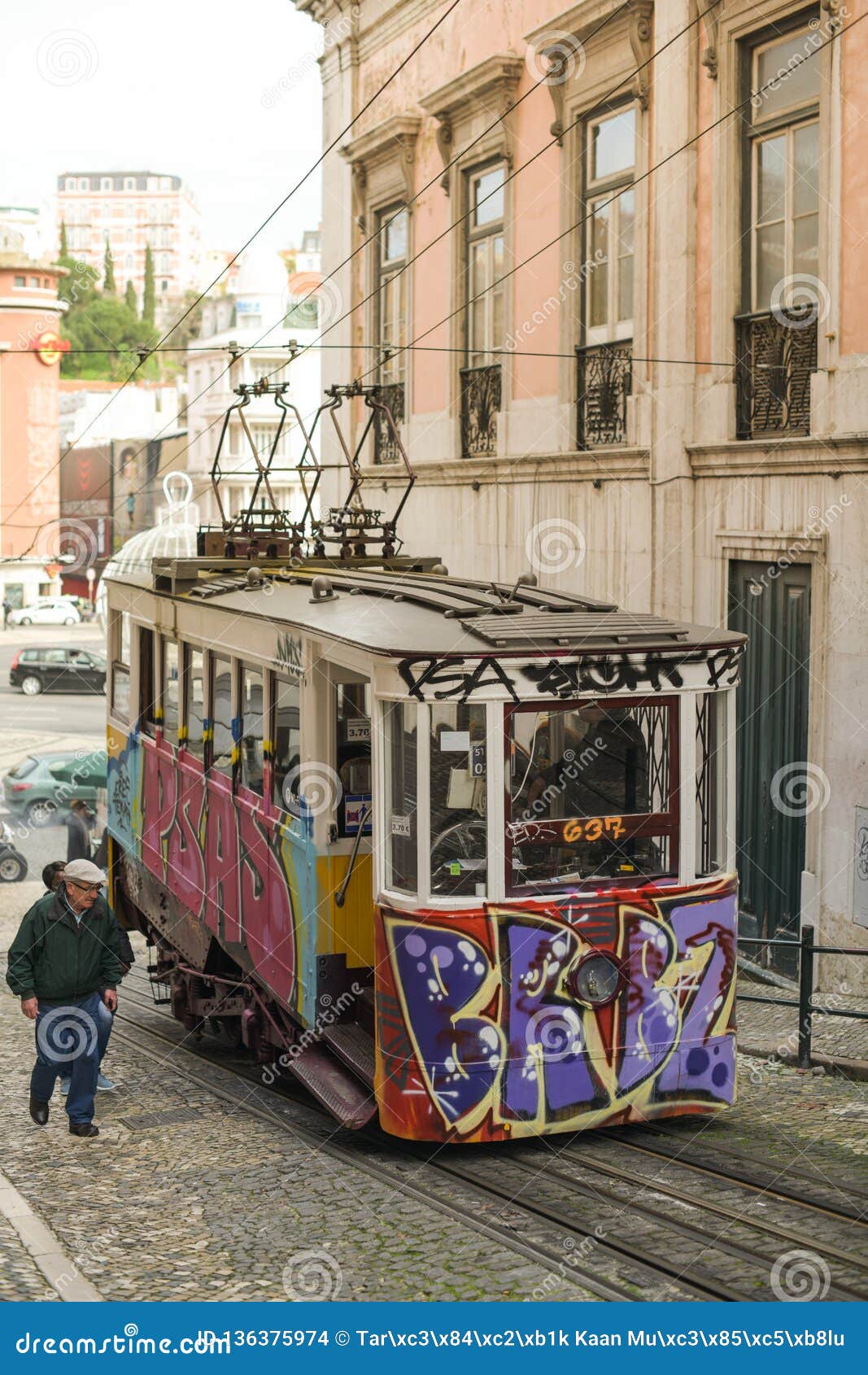Lisbon Tramway, Lisboa Portugal Editorial Stock Image - Image of ...